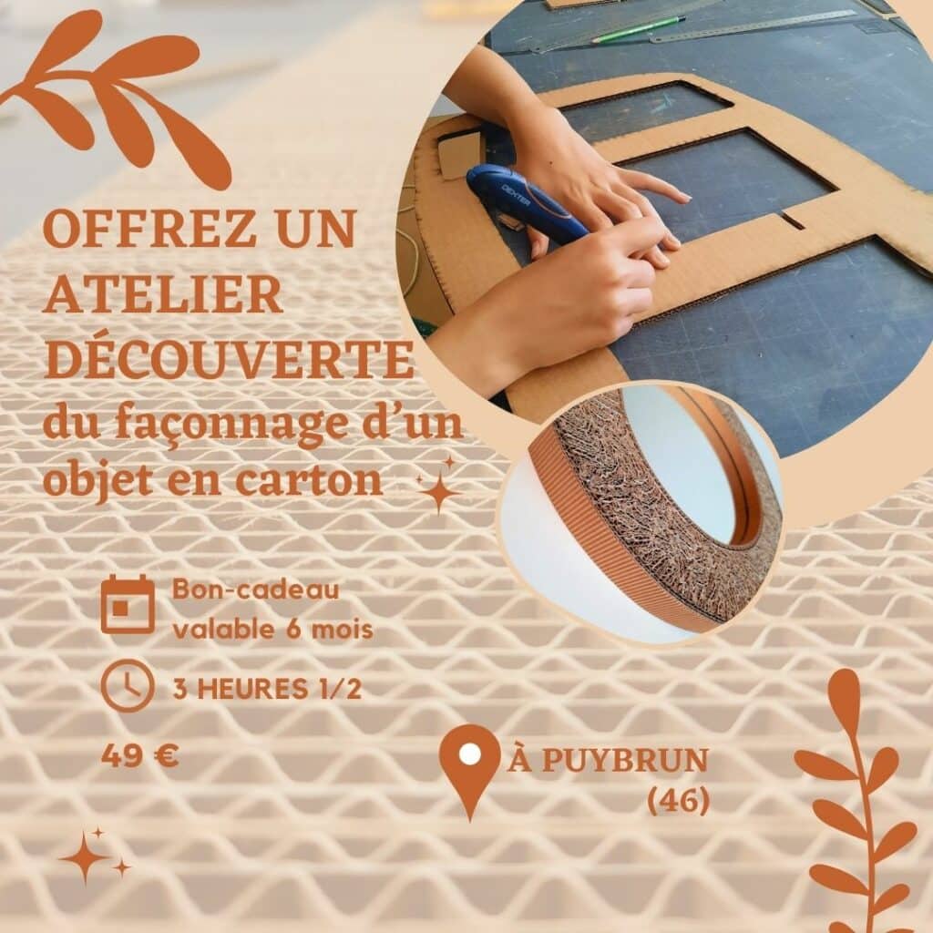 BON-CADEAU atelier découverte/Workshop - Louis Carton